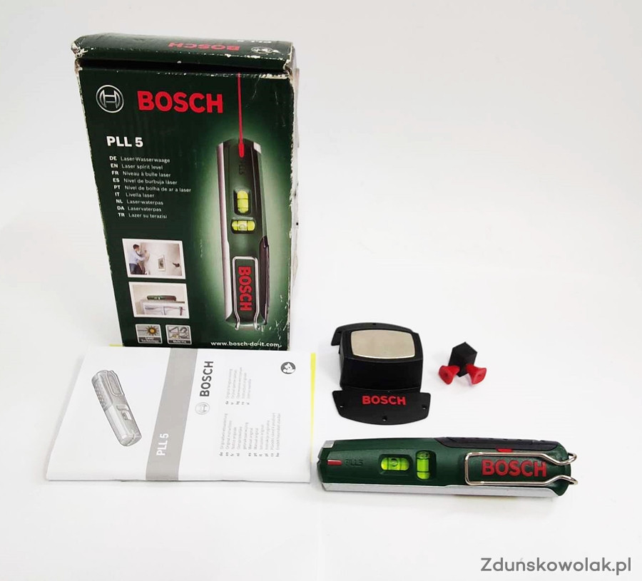 POZIOMICA LASEROWA BOSCH PLL5 - Zdunskowolak.pl