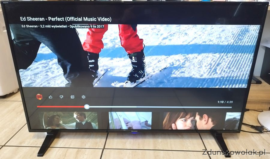 TELEWIZOR SHARP LC-43CFF6002E - Zdunskowolak.pl